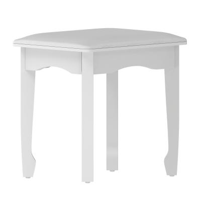 China PU Leather Width 40cm Solid Wood Stool MDF Bench Soft Sponge for sale