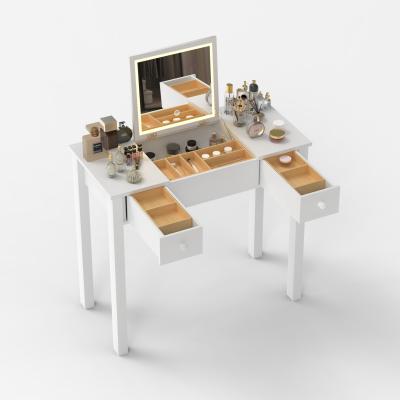 China LED light Makeup Dressing Tables E1 With Mirror for sale