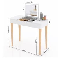 China LED light Makeup Dressing Tables E1 With Mirror for sale
