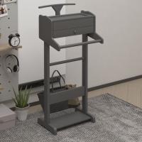 China Floor stand clothes valet stand with Stroage jewelry shelf for sale