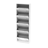 China Wooden shoe cabinet with five door for sale
