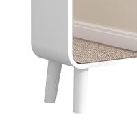 China Elbow double layer 3 bucket shoe cabinet for sale