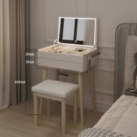 China LED light Makeup Dressing Tables With Mirror for sale