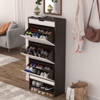 China Wooden shoe cabinet with drawers for sale