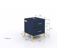 China Smart bedside table with drawers for sale