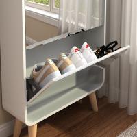 China Elbow double layer 4 bucket shoe cabinet for sale