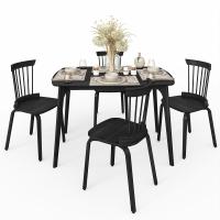 China Wooden Hand Painting Dining Table for sale