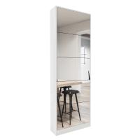 China 5-layers Flip-up drawers mirror shoe cabinet large storage shoe organizer for entryway for sale