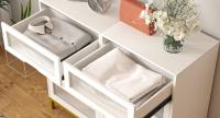 China Downloads: 0  4 Drawer Dresser for Bedroom, Modern Dresser Closet, Chest of 4 Drawers for Bedroom, Living Room Entryway, Hallway for sale
