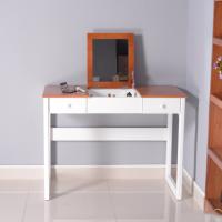 China Fold Up Mirror 100*50*75cm MDF Wood Makeup Dressing Tables for sale
