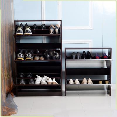 China 5 Drawers 1.7M Multifunctional Stackable Wood Shoe Organizer Cabinet for sale