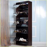China 5 Drawers 1.7M Multifunctional Stackable Wood Shoe Organizer Cabinet for sale