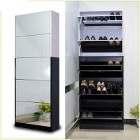 China 5 Drawers 1.7M Multifunctional Stackable Wood Shoe Organizer Cabinet for sale