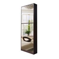 China Full Length 27pcs Panels 170cm Mirrored Shoe Cabinet for sale