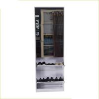 China 185cm Mirrored Shoe Cabinet for sale