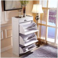China White 120* 63*30cm Waterproof PVC Veneer Shoe Storage Cabinet for sale