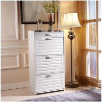 China White 120* 63*30cm Waterproof PVC Veneer Shoe Storage Cabinet for sale