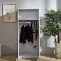 China European Style Wooden Clothes Wardrobe Metal Hanger Nickel Plating Treatment for sale