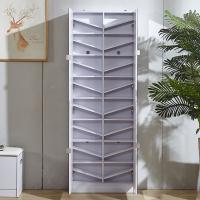 China Full Length 70.87inch 3mm Mirrored Shoe Storage Cabinet for sale