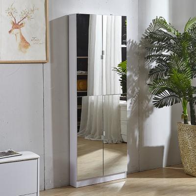 China Full Length 70.87inch 3mm Mirrored Shoe Storage Cabinet for sale