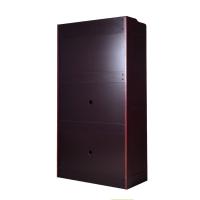 China Three Layer European 120*63*30cm Melamine MDF Mirrored Shoe Cabinet for sale
