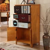 China 6 Drawer Vertical NC Painting Solid Wood Storage Cabinet Family Room Furniture for sale