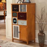 China 6 Drawer Vertical NC Painting Solid Wood Storage Cabinet Family Room Furniture for sale