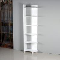 China E1 MDF Wooden Corner Bookshelf for sale