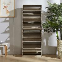 China 50 Pairs Shoe Organizer With Mirror for sale