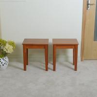 China Mahogany Color Dining Stool Simple Style High Quality 40 * 30 * 45.5CM for sale