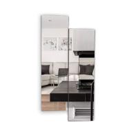 China Wall Mounted Full Body Frameless Makeup Mirror 3mm Thick for sale
