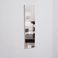 China Wall Mounted Full Body Frameless Makeup Mirror 3mm Thick for sale