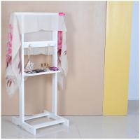 China 120cm Height MDF Wood Floor Coat Rack For Living Room for sale