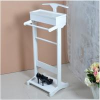 China MDF Wooden Dressing Valet Stand For Coats Organizer for sale