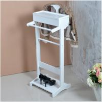 China MDF Wooden Dressing Valet Stand For Coats Organizer for sale