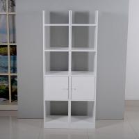 China 5-Layer MDF Board Product Display Rack Grid Style Can Place Books And Sundries for sale