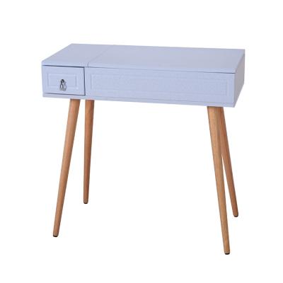 China MDF Wood 80cm Height Makeup Dressing Tables  0.153m3 CBM for sale