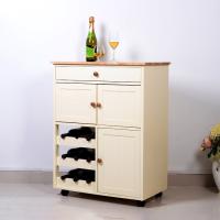 China Height 91.3cm Minimalist Style French Wine Bottle Rack With 4 Wheels for sale