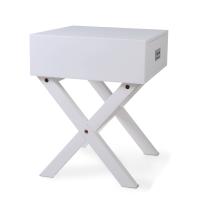 China E1 MDF NC painting Wooden Bedside Coffee Table 50.8cm Height for sale