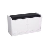 China 45cm Height OEM MDF Board Wooden Shoe Cabinet 0.111m3 CBM for sale