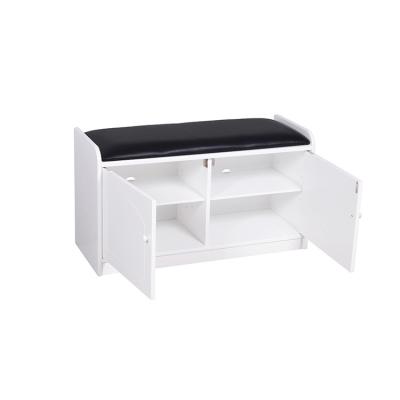 China 45cm Height OEM MDF Board Wooden Shoe Cabinet 0.111m3 CBM for sale