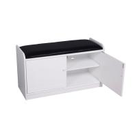 China 45cm Height OEM MDF Board Wooden Shoe Cabinet 0.111m3 CBM for sale