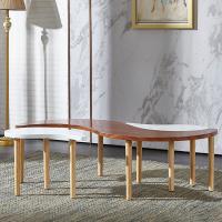 China Detachable Solid Wood Coffee Tables E1 MDF With Stitching Design for sale