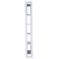 China 190cm Length MDF Board Wooden Vertical Bookshelf 0.038CBM For Living Room for sale