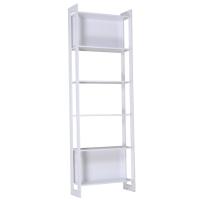 China 190cm Length MDF Board Wooden Vertical Bookshelf 0.038CBM For Living Room for sale