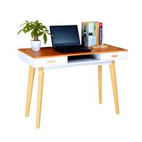 China 0.157m3 Height 75cm Solid Wood Computer Desk MDF Board Finger Joined for sale