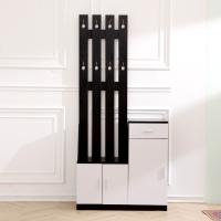 China Convertible Height 187cm Multifunctional Shoe Rack Width 32cm With Drawers for sale
