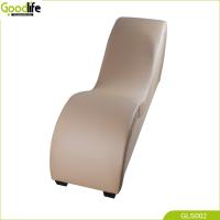 China OEM Ergonomic Curved Sex Couch Solid Wood Frame 17 Inch MDF Painting for sale