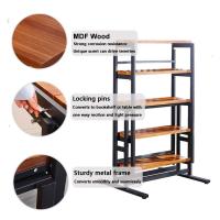 China MDF Top Convertible Shelf Table Foldable 30.5