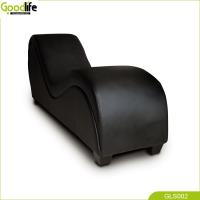 China Ergonomic Leather Sex Sofa Chair 170cm Length Adult Couple Wooden PU for sale